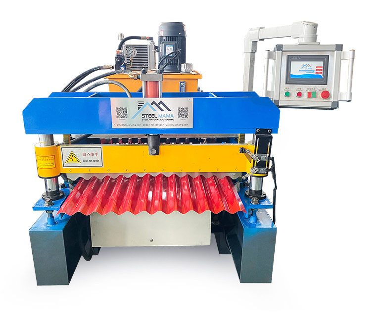 Roladora de lamina ondulada O-30 - Fabricante de máquinas para techos